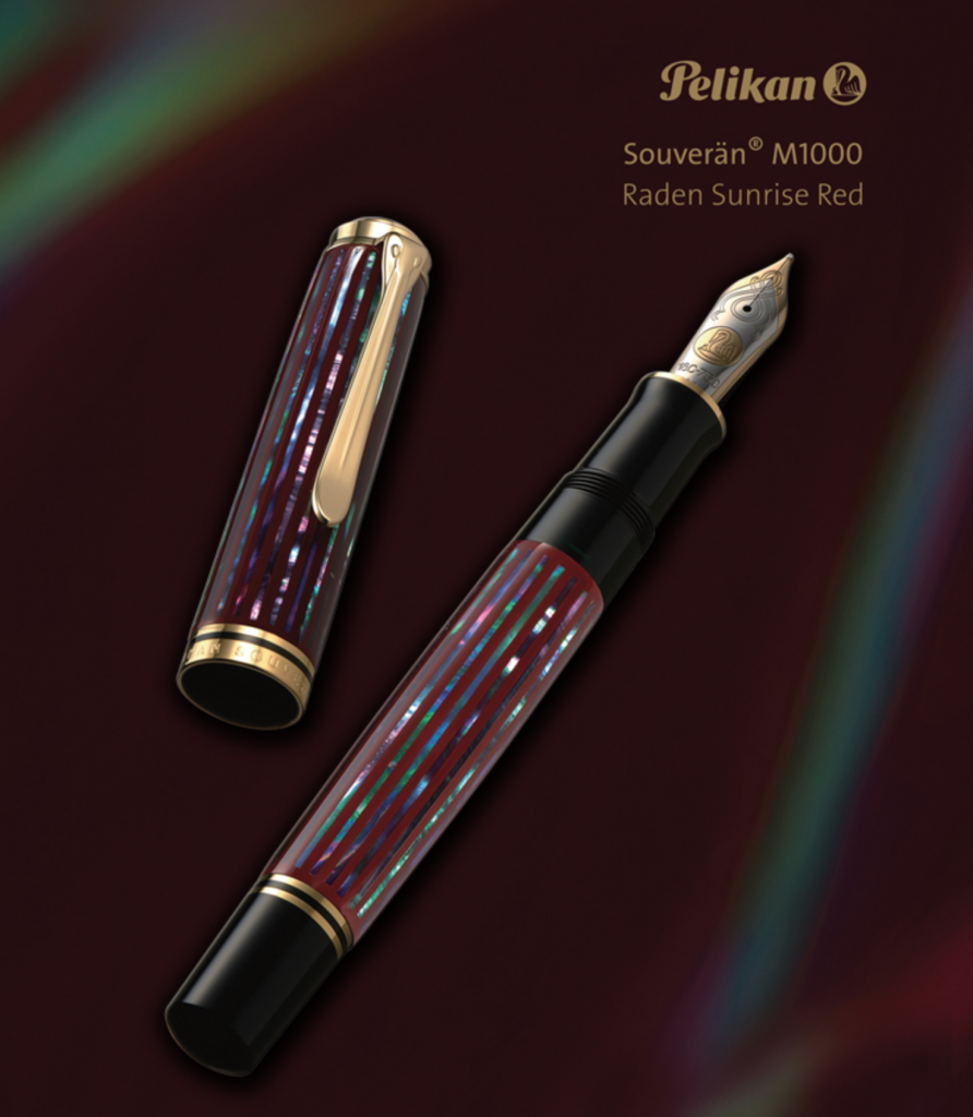 Pelikan Limited Edition Souverän M1000 Raden Sunrise Red Fountain Pen
