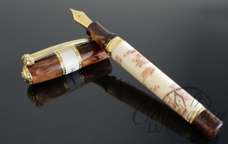 Visconti Leonardo Da Vinci Machina Limited Edition Fountain Pen with ...
