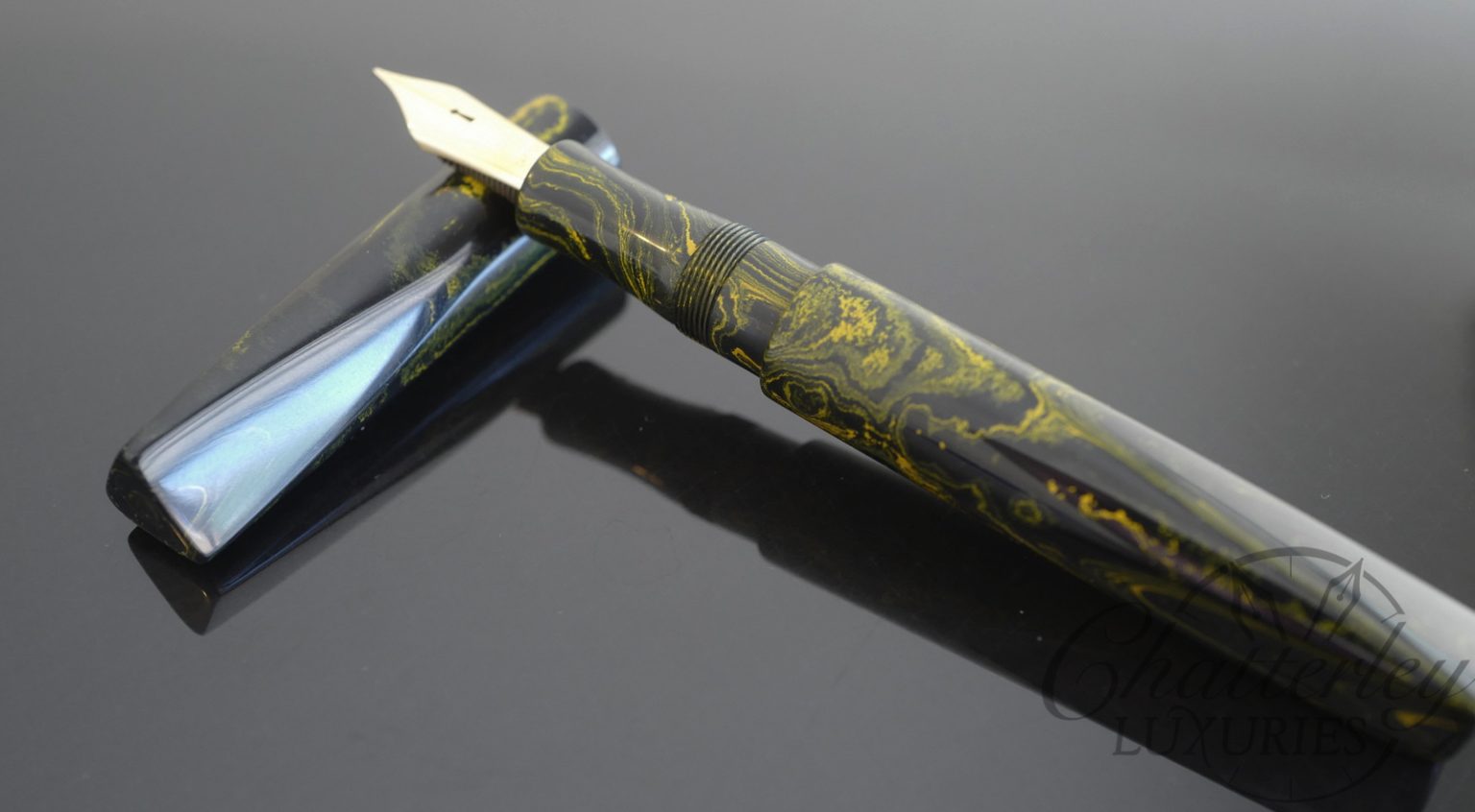 Newton for Chatterley Prospector in Ebonite Fountain Pen - Chatterley