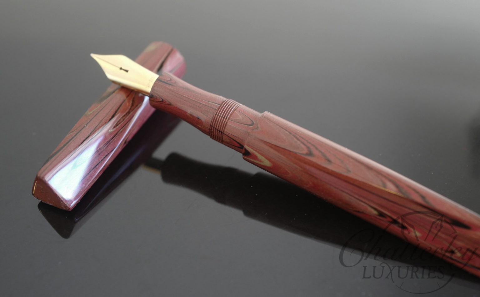 Newton for Chatterley Prospector in Ebonite Fountain Pen - Chatterley