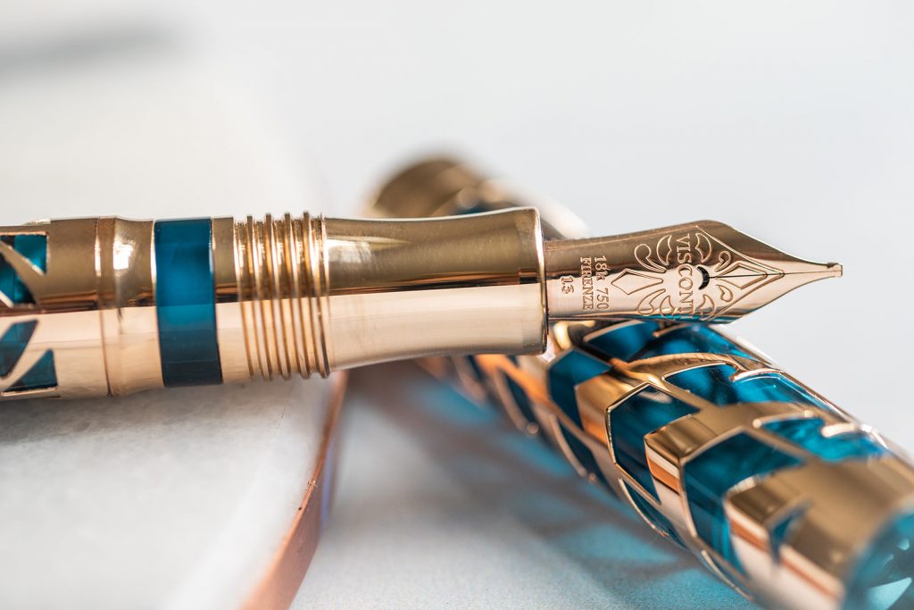 Visconti Limited Edition Skeleton Watermark Supernova Fountain Pen