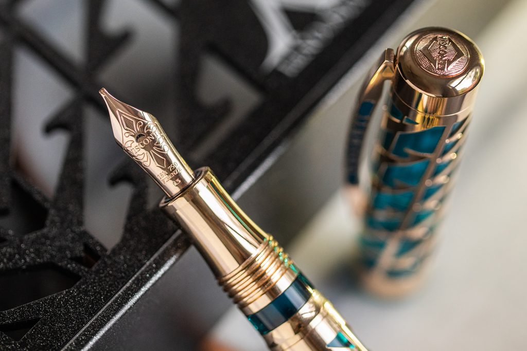 Visconti Limited Edition Skeleton Watermark Supernova Fountain Pen