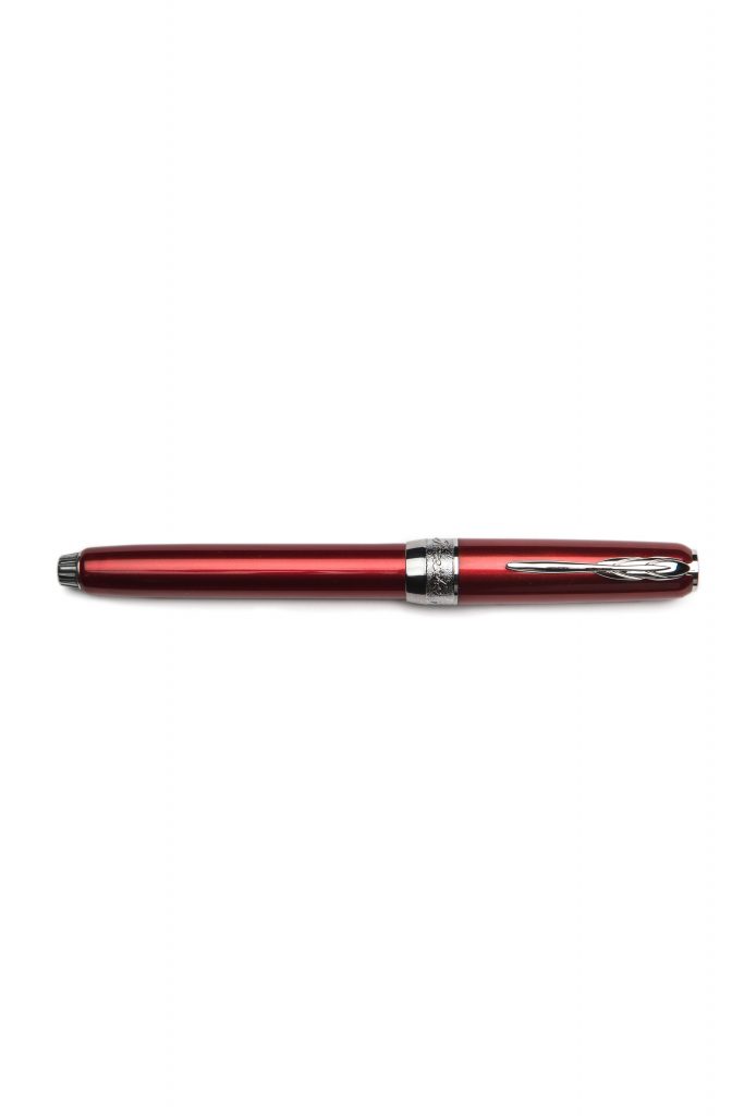 Pineider Full Metal Jacket Fountain Pen - Army Red