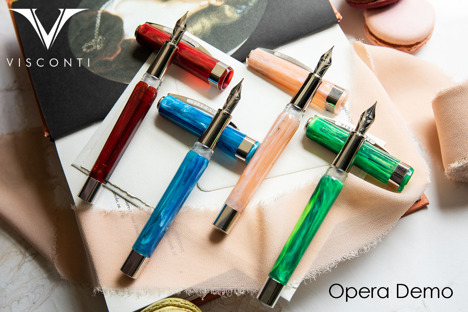 Closeout - Visconti Opera Demo Carousel Fountain Pen Collection ...