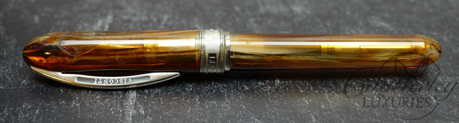 Visconti Van Gogh Maxi Turtle Brown Demonstrator Fountain Pen