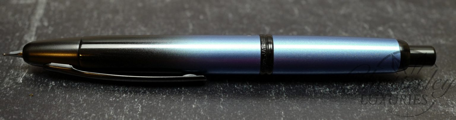 Pilot 2021 Limited Edition Black Ice Vanishing Point Fountain Pen ...