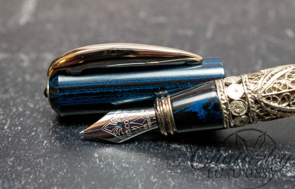 Visconti Rinascimento Filigree Limited Edition Fountain Pen in Silver