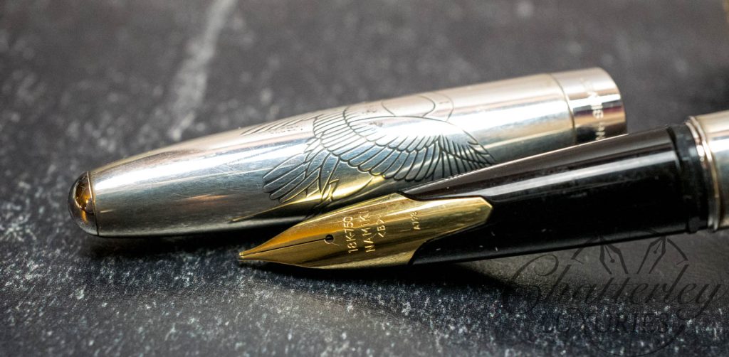 Pilot Namiki Sterling Silver Crane Fountain Pen