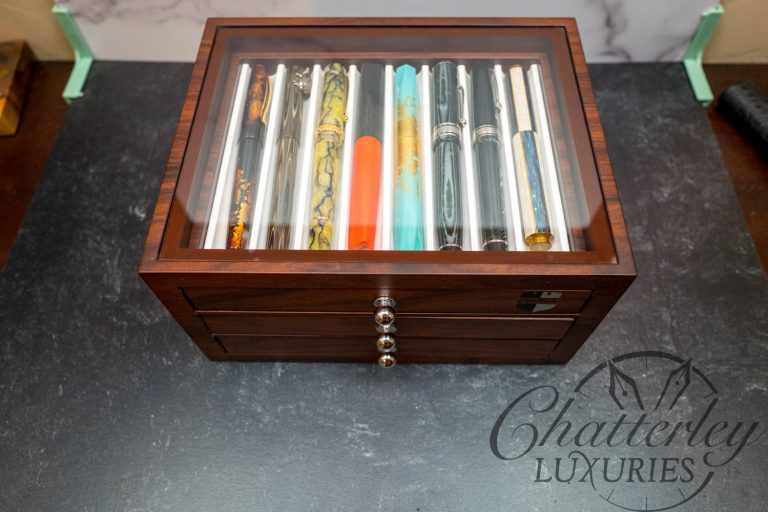 Chateau 24-Slot Pen Collectors Case