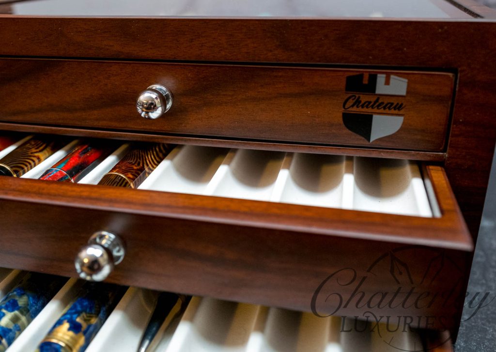 Chateau 24-Slot Pen Collectors Case
