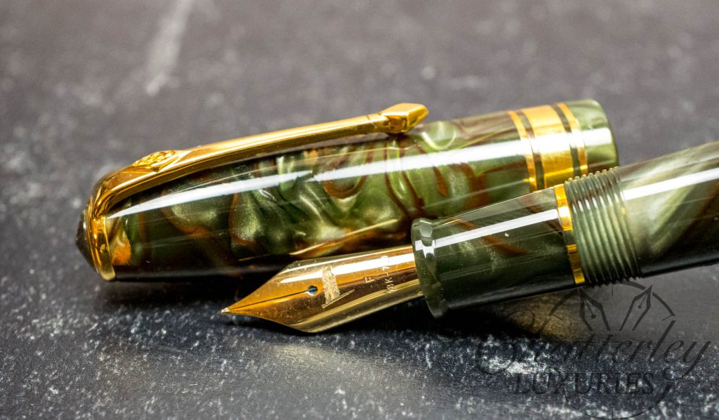 Conway Stewart Model 100 Brown Whirl Limited Edition Fountain Pen