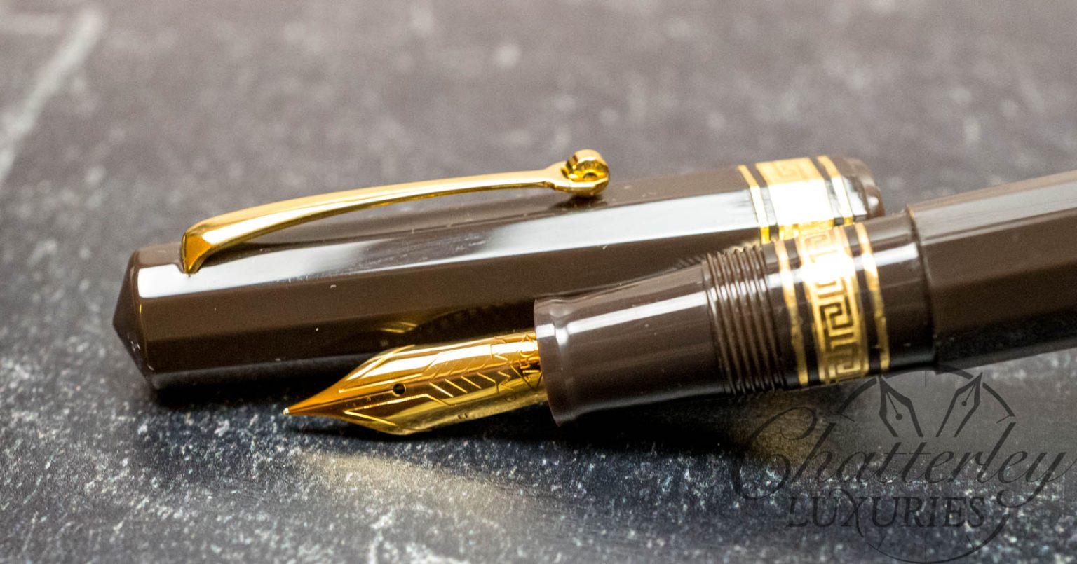 Omas Old Style Arte Italiana Blue Cotton Mini Milord Fountain Pen