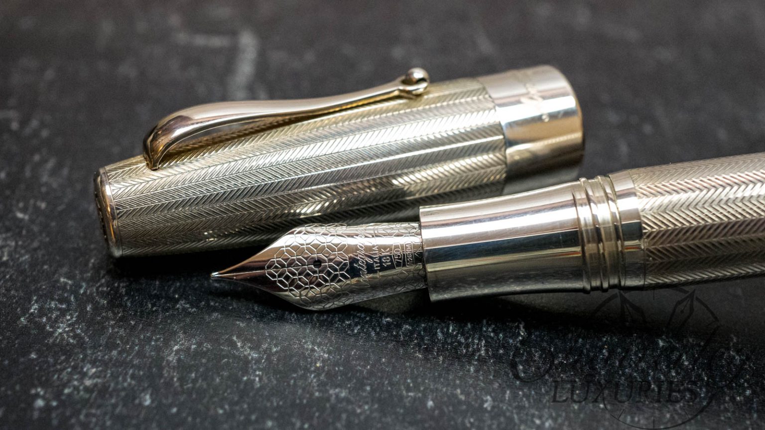 Montegrappa Extra Argento Limited Edition Sterling Silver Fountain Pen