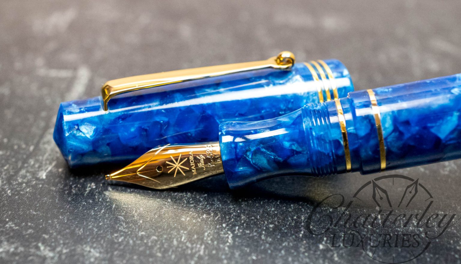 Maiora Capsule Blue Mare Limited Edition Fountain Pen