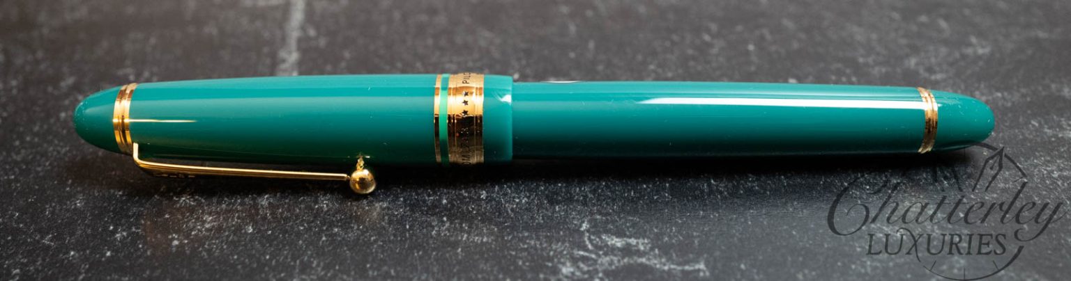 US Exclusive - Pilot Custom 743 Verdigris Green Fountain Pen - Chatterley