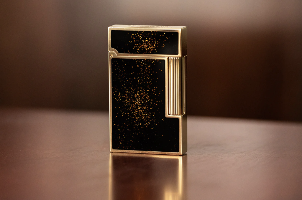 S.T. Dupont Line 2 Gold Dust USA Exclusive Lighter
