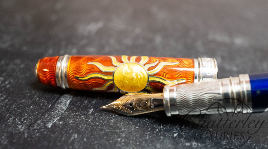 David Oscarson Limited Edition Celestial Fountain Pen - Chatterley