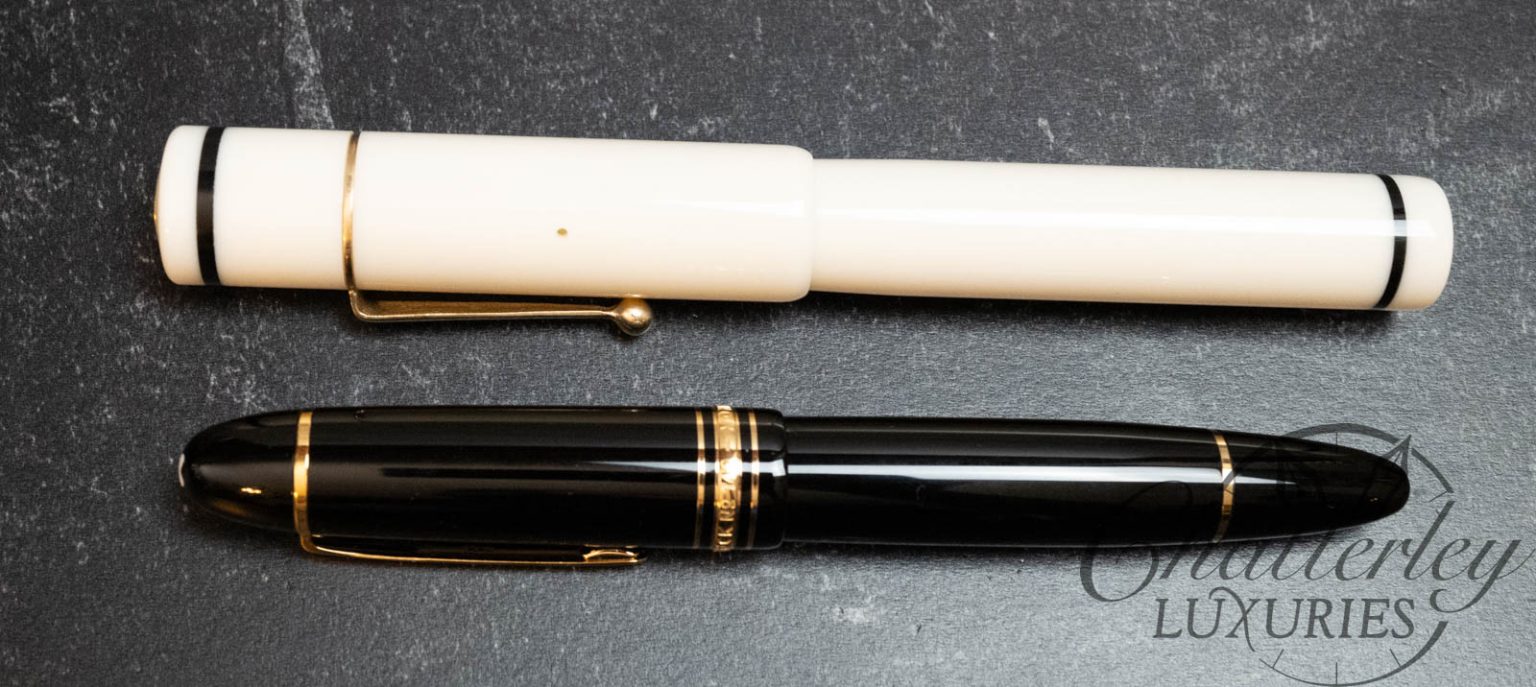 Bexley Giant White Fountain Pen with #12 nib Fountain Pen - Chatterley