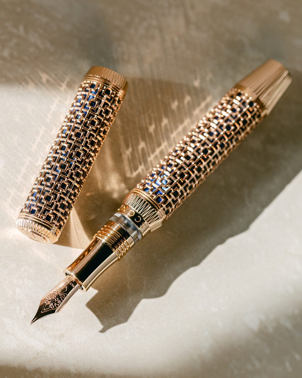 Visconti Limited Edition Skeleton Looking East Fountain Pen - Chatterley