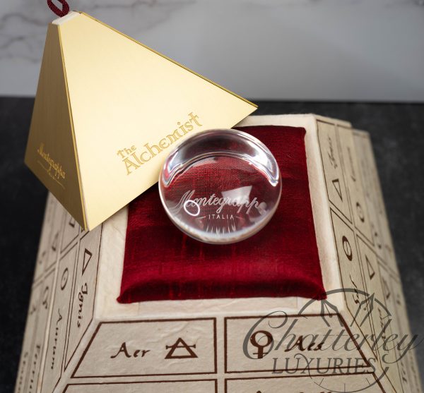 Montegrappa Alchemist Sterling Silver Limited Edition Aer Fountain Pen ...