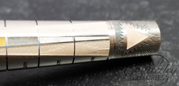 Montegrappa Alchemist Sterling Silver Limited Edition Aer Fountain Pen ...