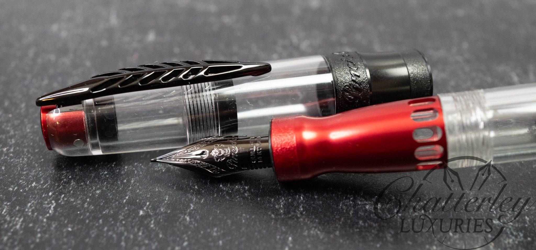 Pineider Mystery Fast Filler Demo 14kt Nib Fountain Pen Collection ...