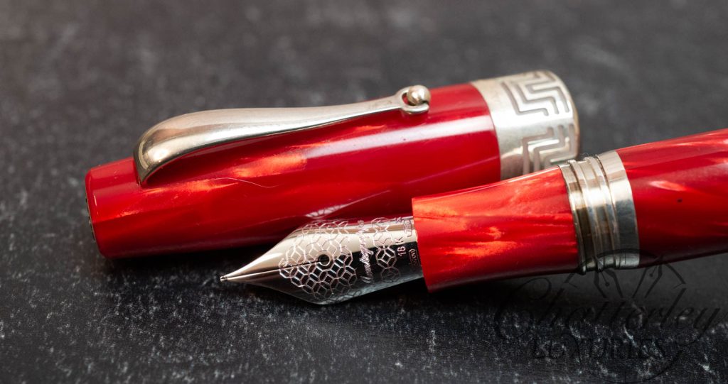 Montegrappa Extra 1930 Rosso Red Fountain Pen - Chatterley