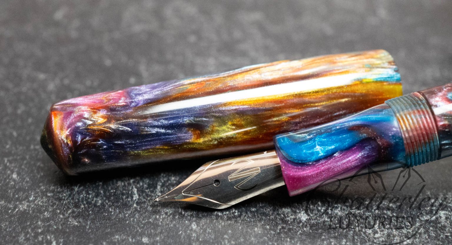 Shawn Newton Elizabethan Carolina PM Fountain Pen - Chatterley
