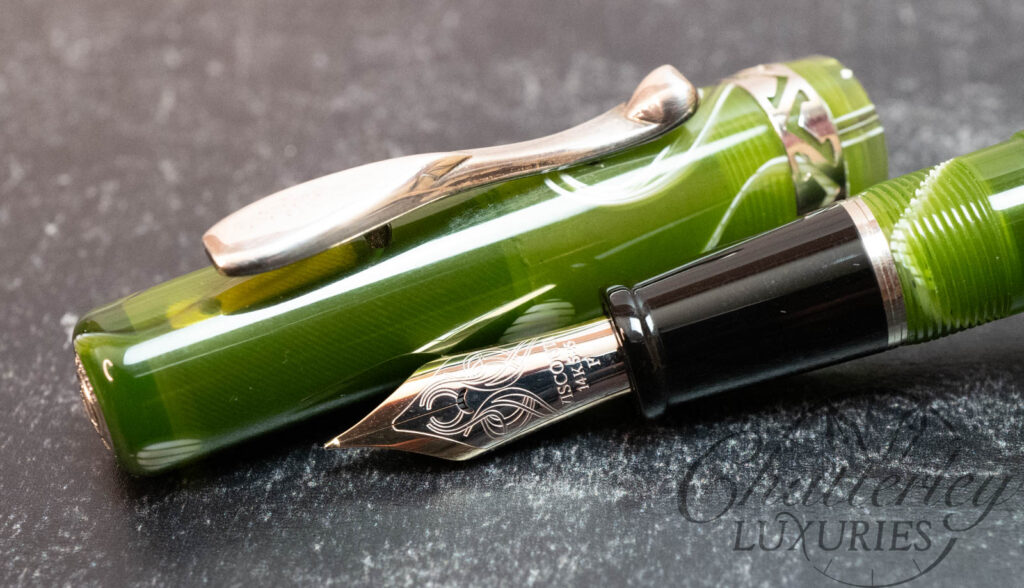 Visconti Kaleido Voyager Olive Green Fountain Pen - Chatterley