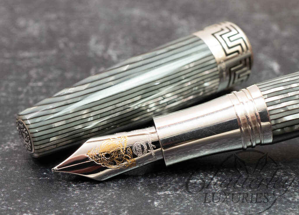 Montegrappa Extra 1930 Shiny Lines Limited Edition Fountain Pen ...