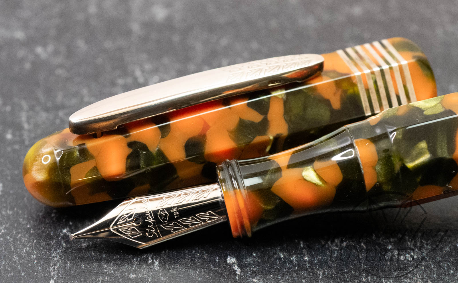 Stipula Etruria Faceted Passion Fruit Fountain Pen - Chatterley