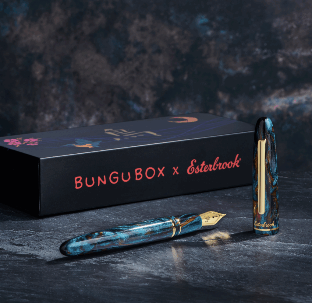 Esterbrook x BUNGUBOX Kachofugetsu Estie Kingfisher Edition Fountain Pen - Chatterley