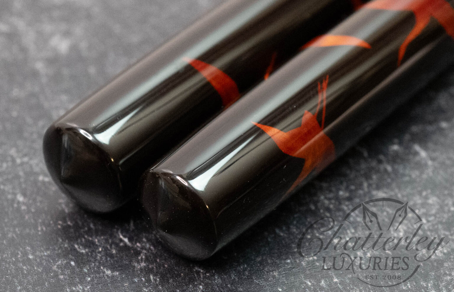 GM Custom Pens Xiphos-L Migrating Cranes Fountain Pen - Chatterley