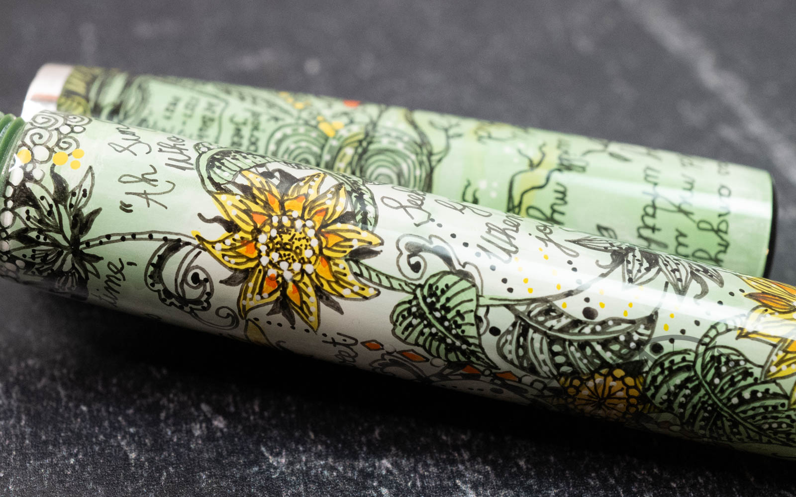 Stanford Pen Studio Jabulani Tribute to William Blake Hand-Painted ...