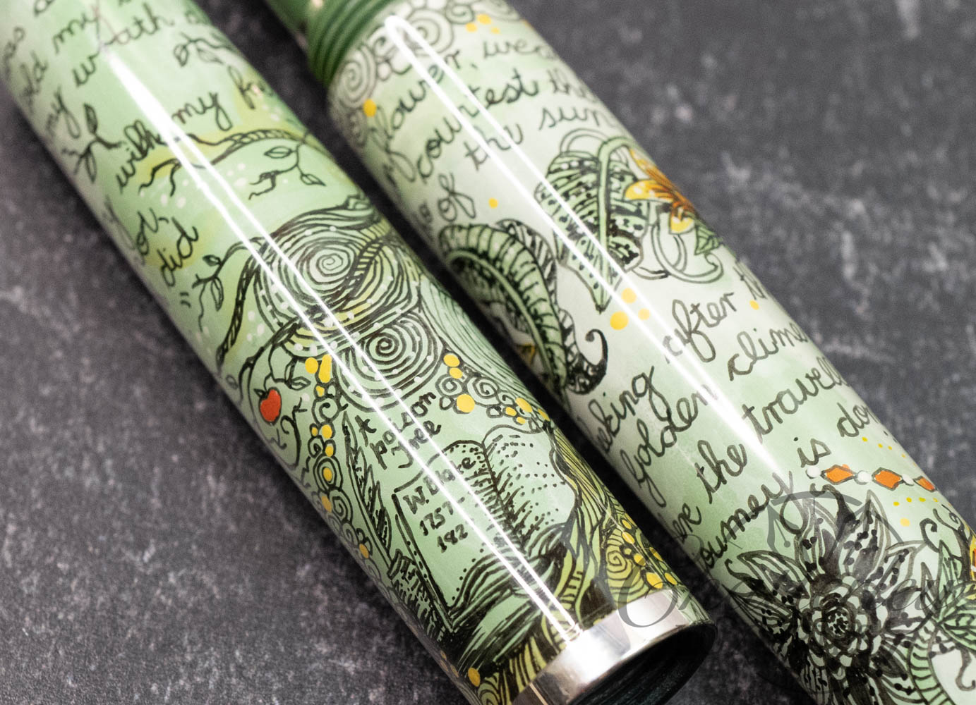 Stanford Pen Studio Jabulani Tribute to William Blake Hand-Painted ...