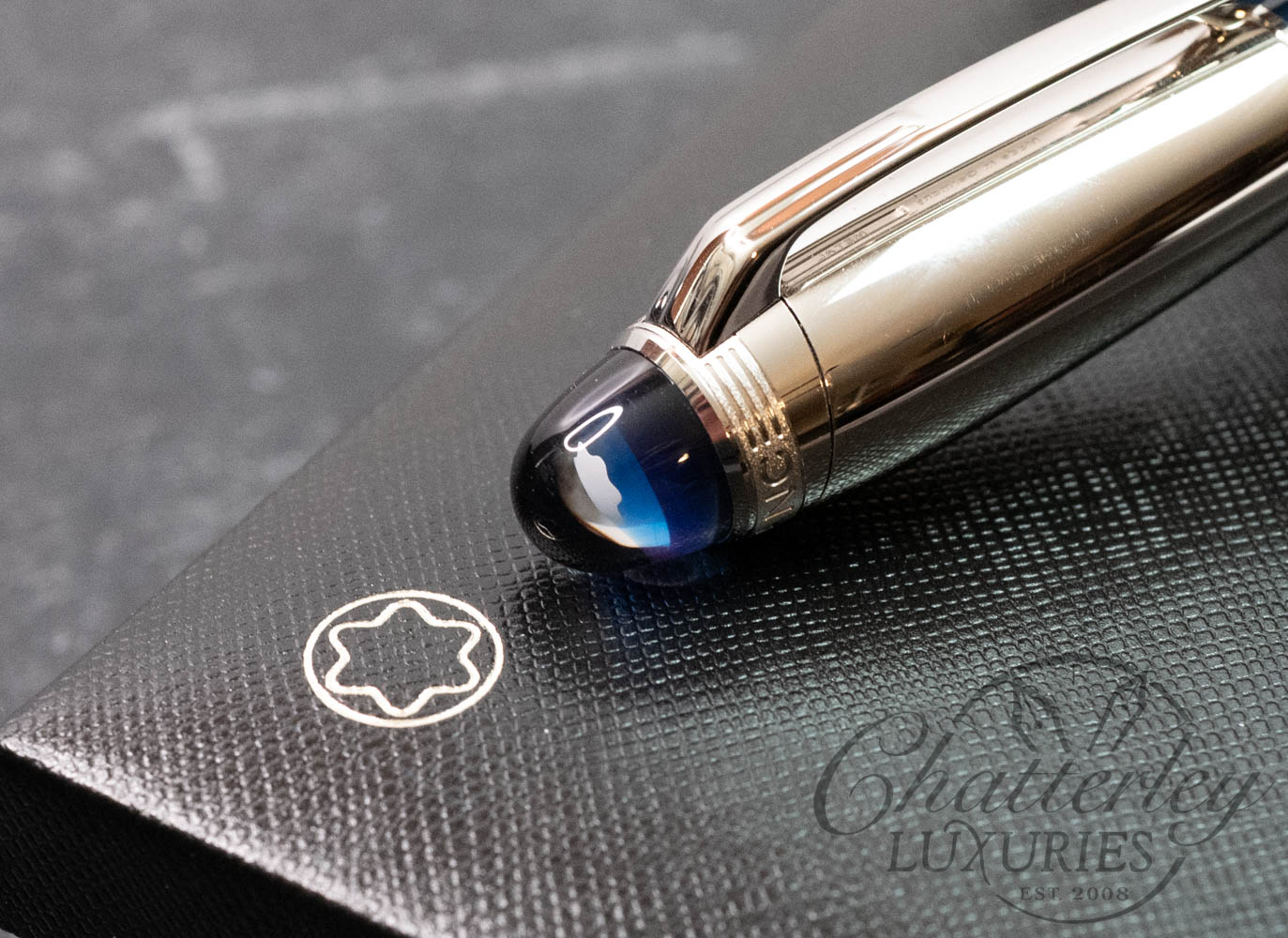 Montblanc StarWalker Blue Planet Doué Blue Fountain Pen - Chatterley