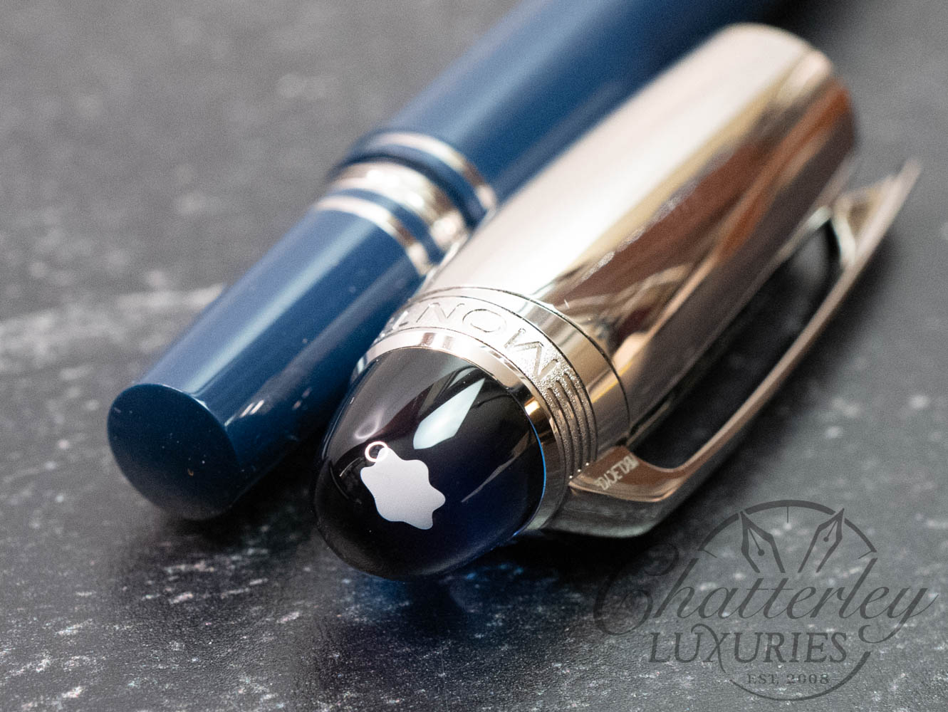 Montblanc StarWalker Blue Planet Doué Blue Fountain Pen - Chatterley